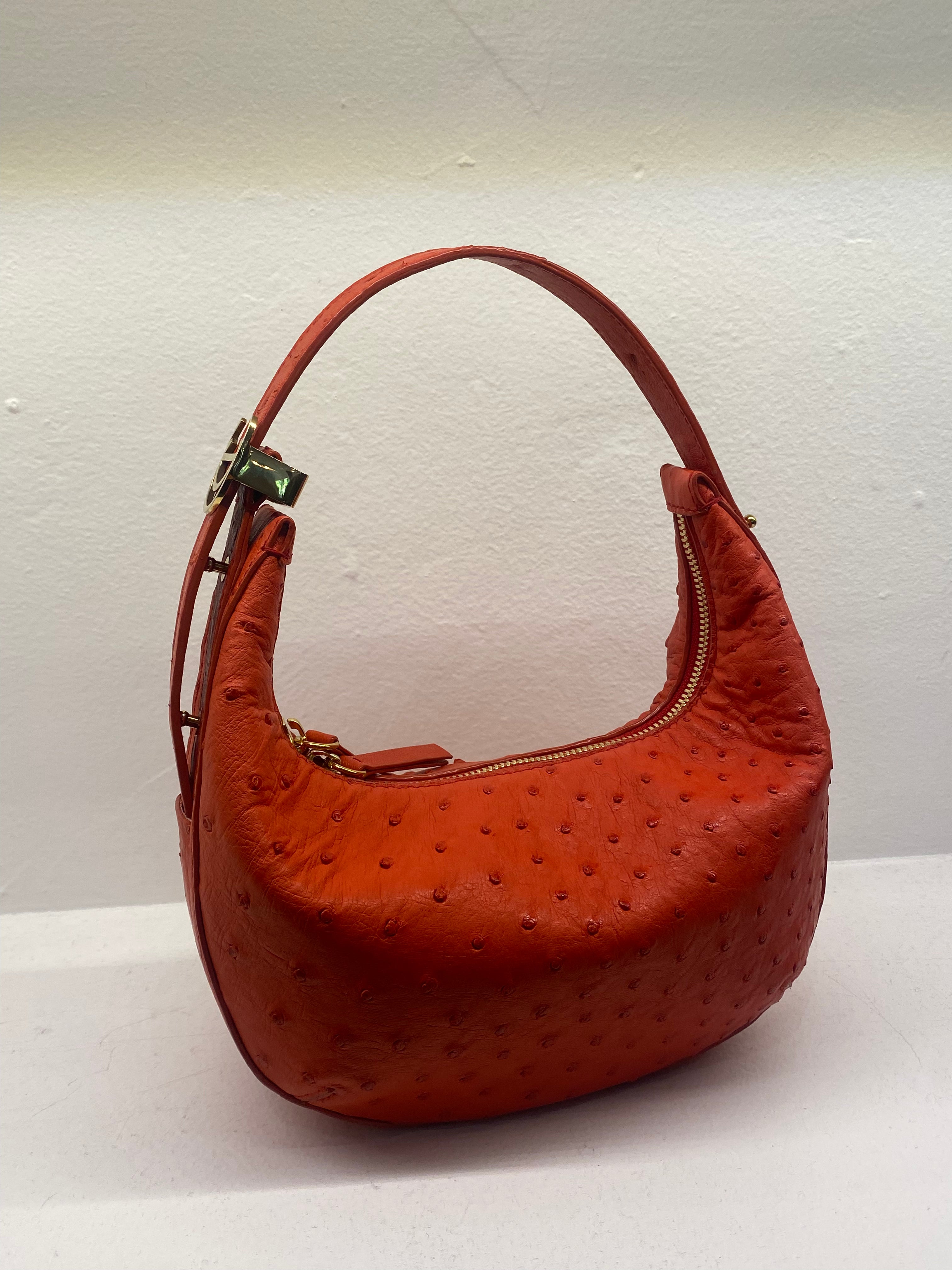 Lolita Ostrich Scarlet Red – AKJP STUDIO