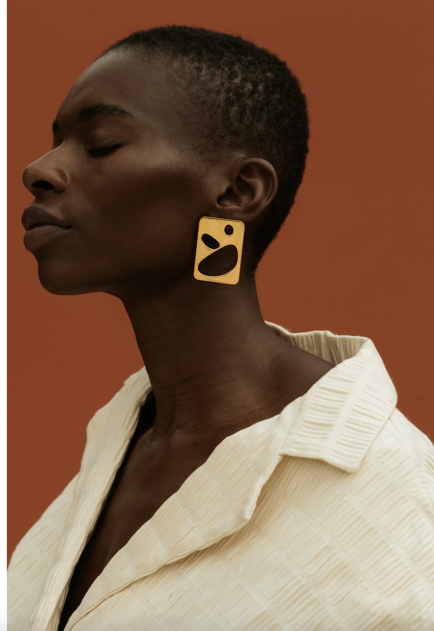 Giant Pebble Stud – AKJP STUDIO